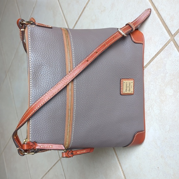 Dooney & Bourke | Bags | Dooney Bourke Pebble Grain Crossbody Elephant ...